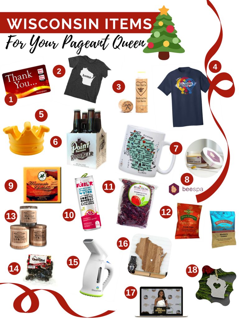 Holiday Gift Guide for Wisconsin Titleholders - Miss Wisconsin